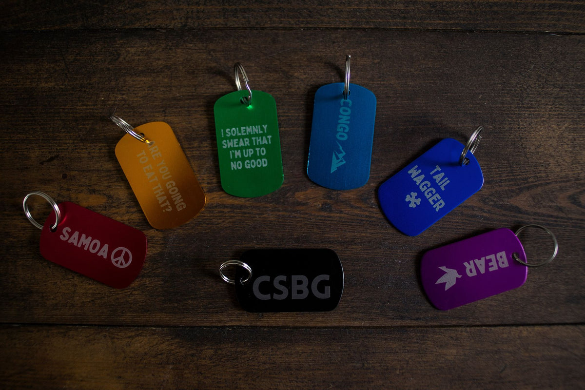 Tail Wag | Army Rainbow Tags